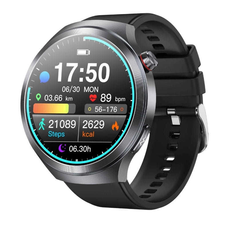 Poalarhealth 1.73 Inch Super-large AMOLED Screen ECG HRV Sleep Blood G